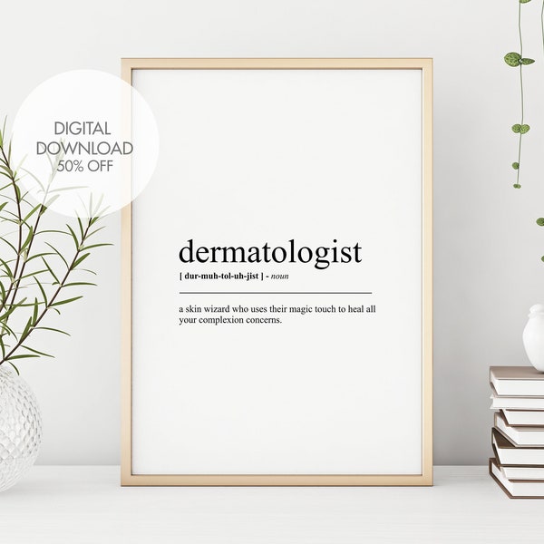 Dermatologist Wall Art - Etsy