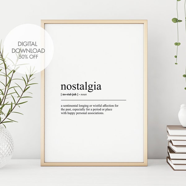 Nostalgia - Etsy