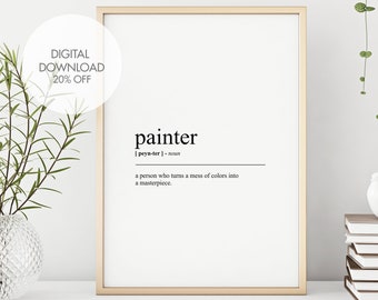 57 Art Print painter: Luna - Etsy
