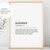 Komorebi Definition Printable Wall Art Komorebi Dictionary Poster ...