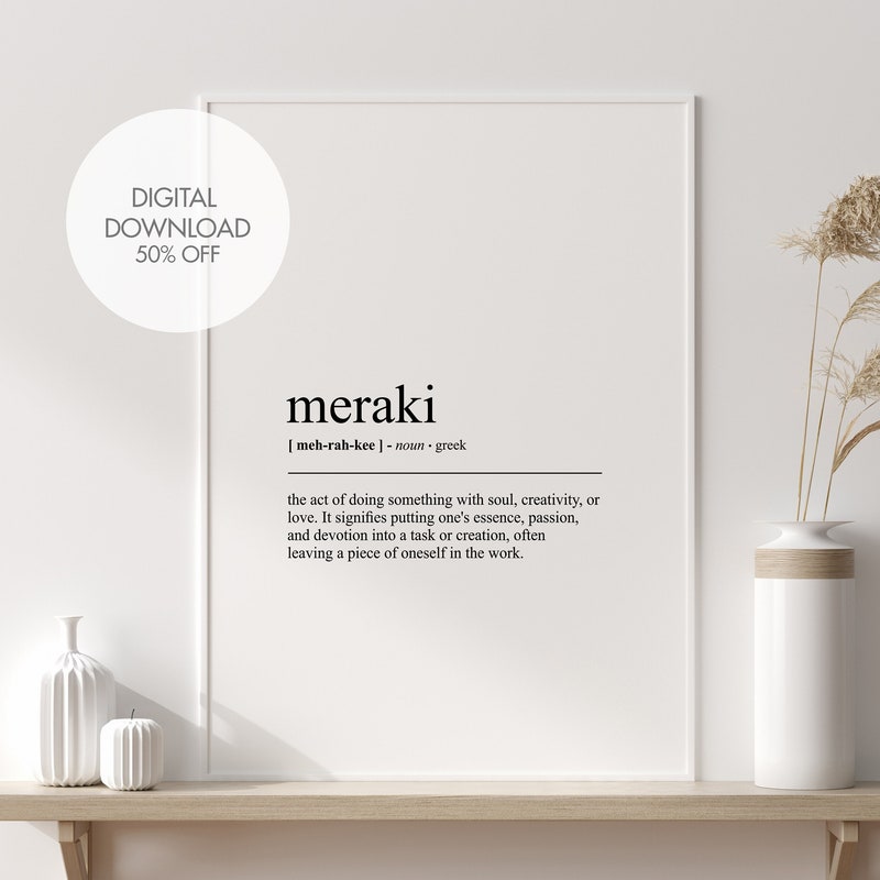 Meraki - Etsy