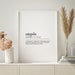 Utepils Definition Print | Utepils Wall Art | Norwegian Prints ...