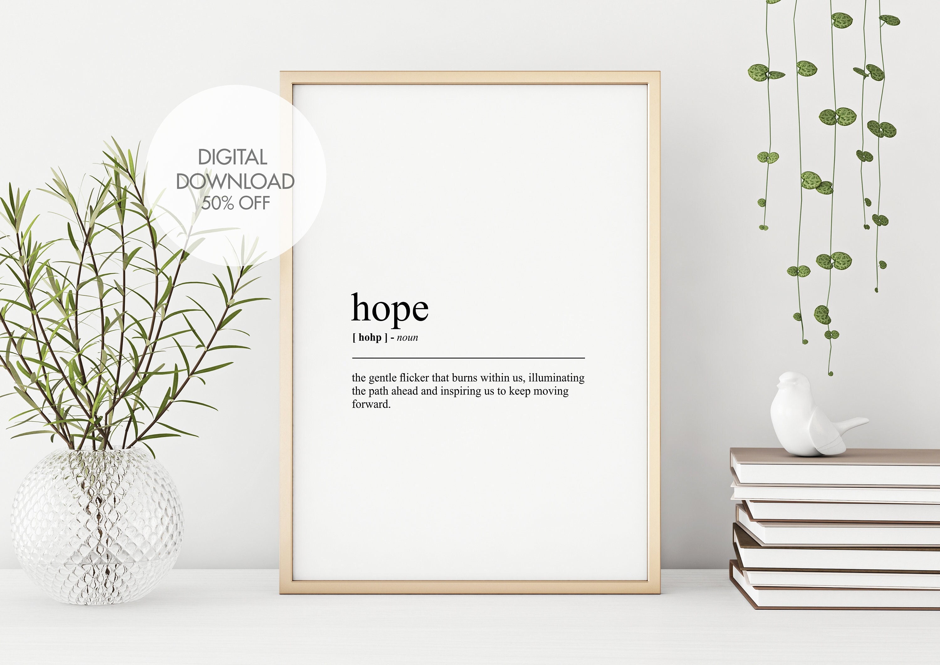 Hope Funny Definition Print | Hope Wall Art | Hope Dictionary Poster ...