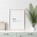 Abide Definition Print | Abide Mindset Poster | Words to Live by ...