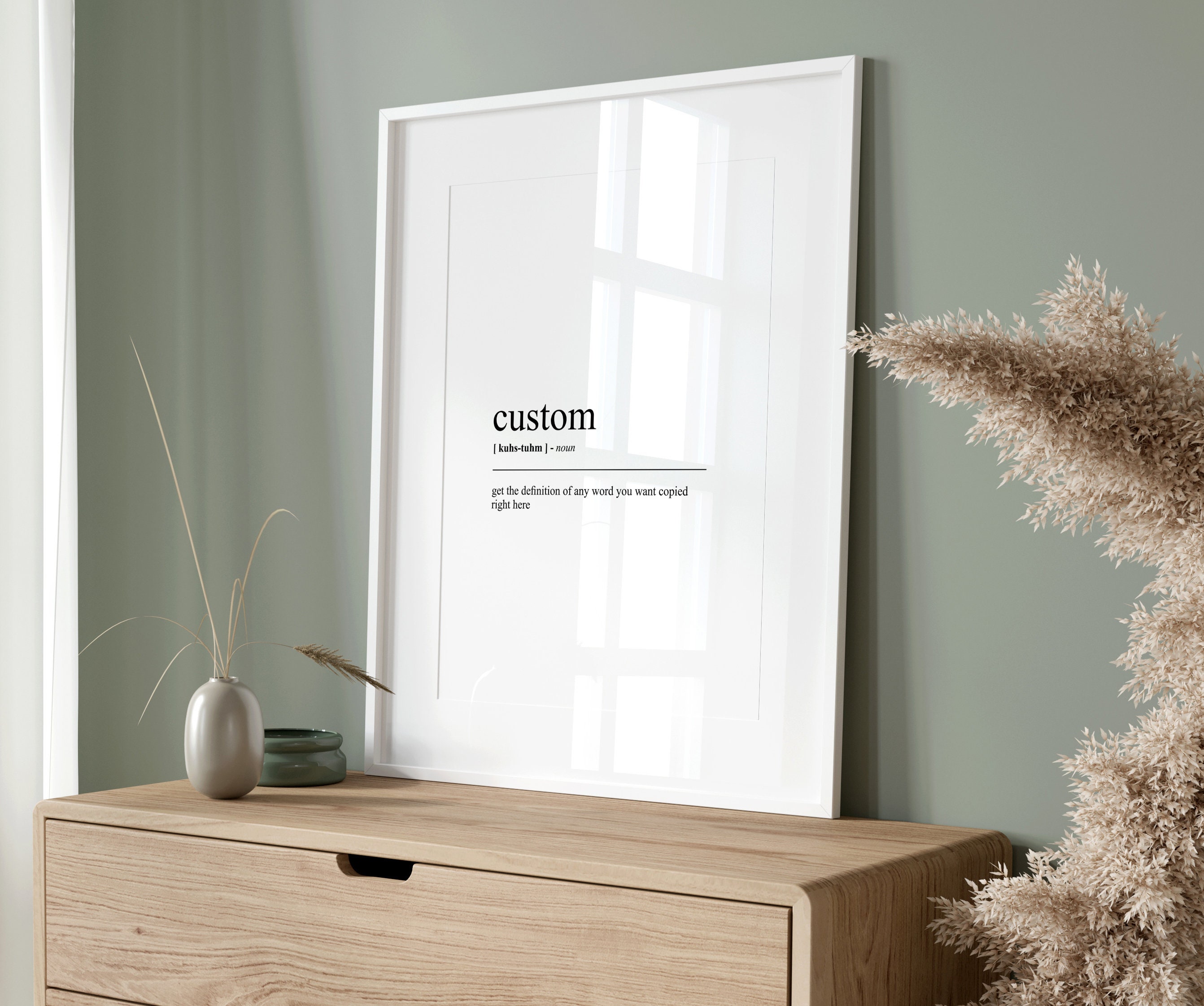 Custom Definition Print | Personalized Definition Wall Art | Dictionary ...