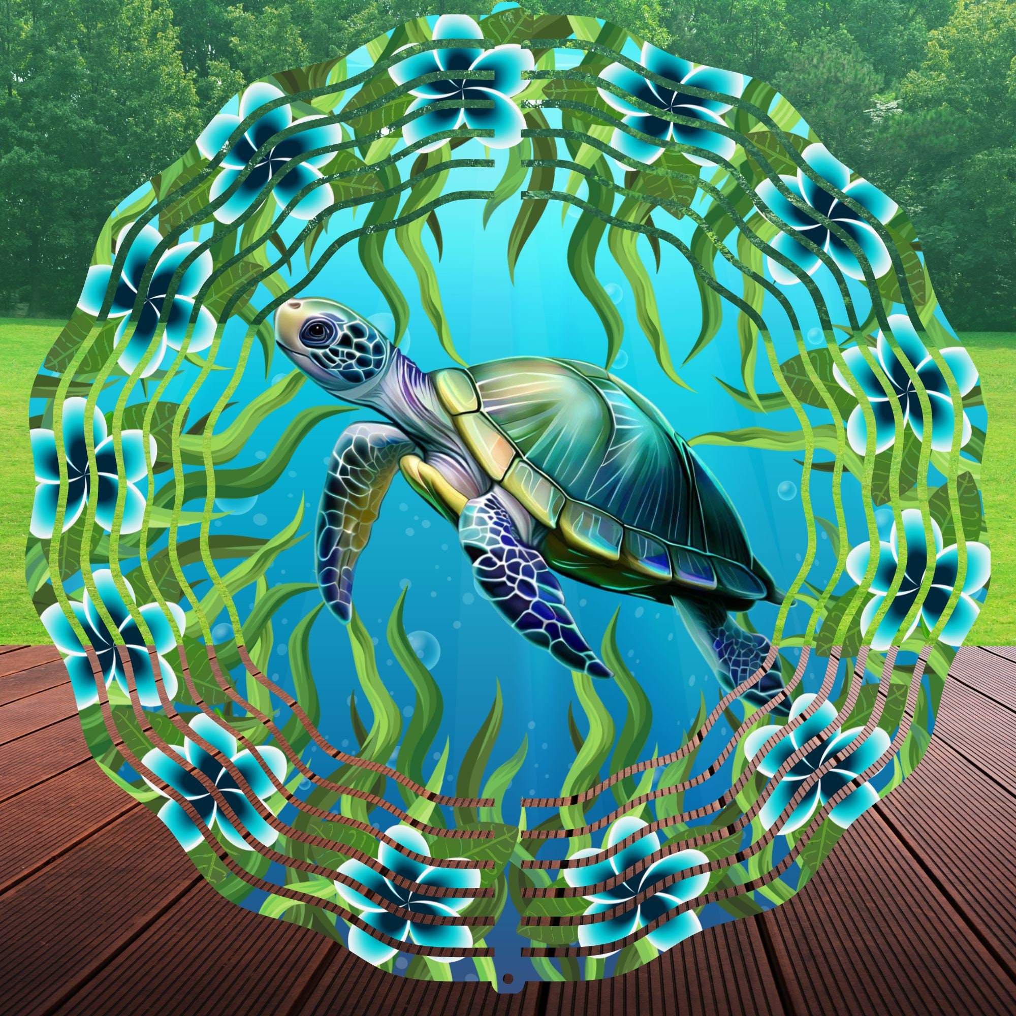 Turtle Wind Spinner PNG - Etsy