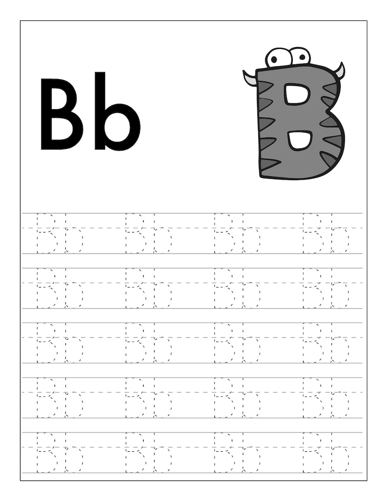 Halloween Coloring Pages, Learn the Alphabet, Printable - Etsy