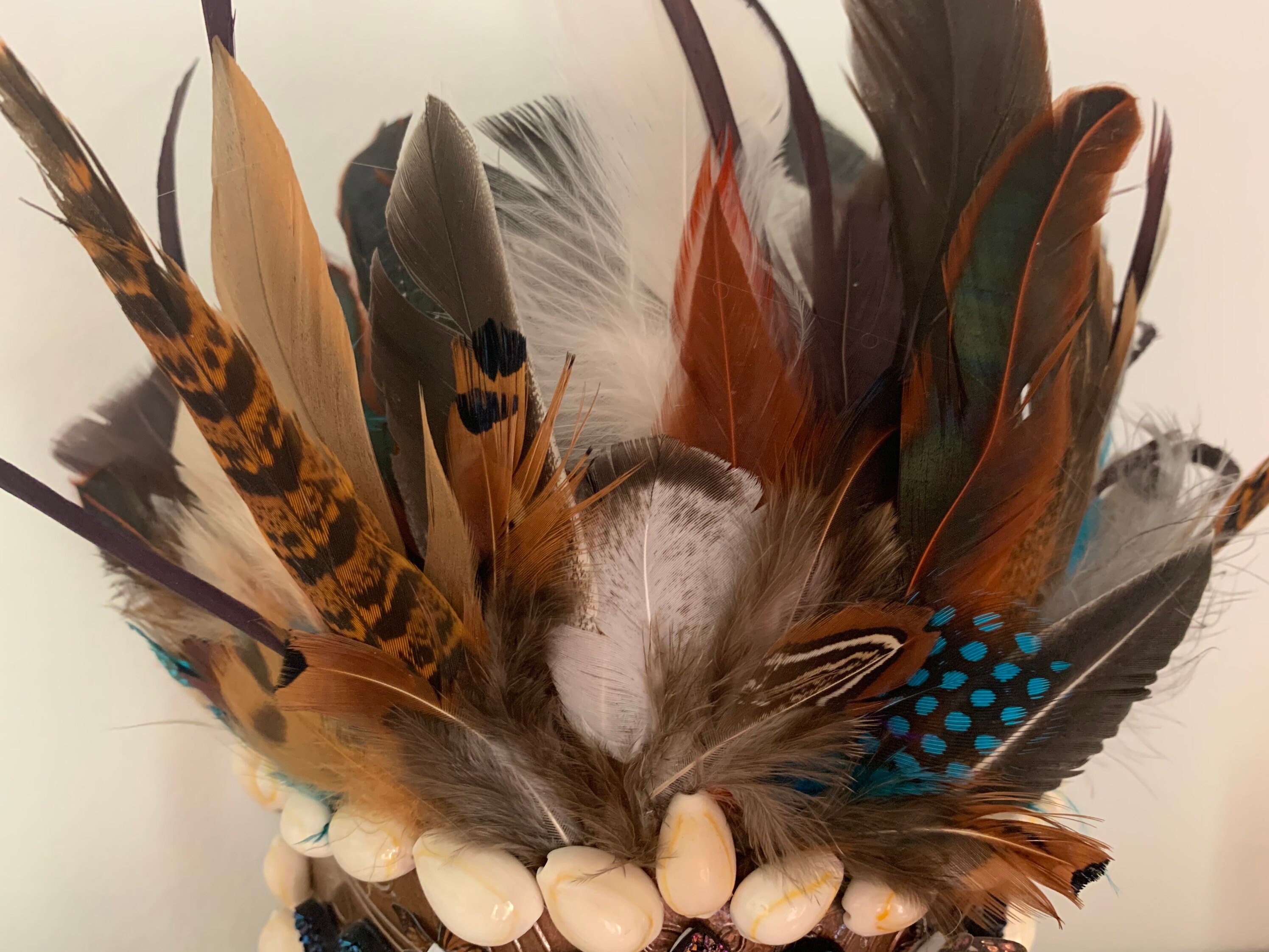 Orisha Orixá Oya Iansa Máscara - Etsy España