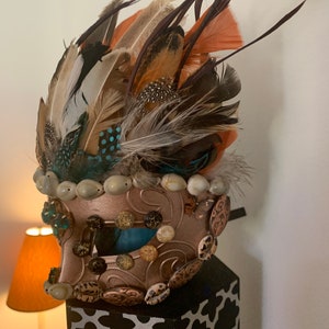 Orisha Orixá Oya Iansa Máscara - Etsy España