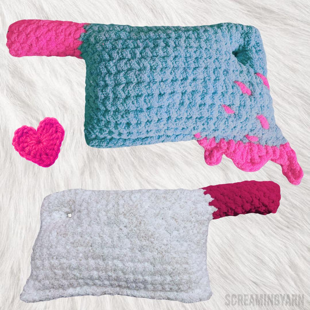 Cleaver - PDF Crochet PATTERN, Cleaver, Ghost, Horror, Blood, Knife ...