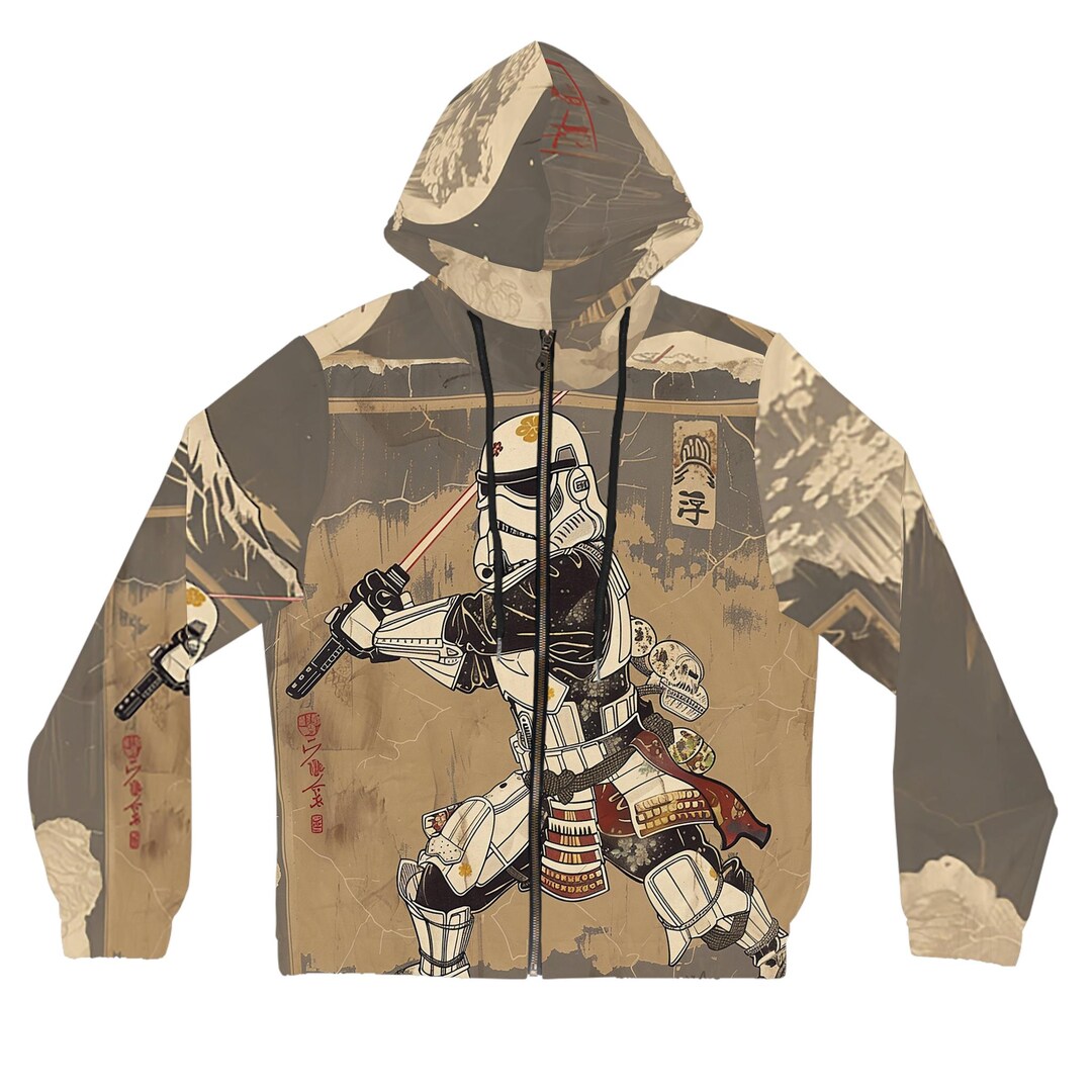 STAR WARS Imperial Stormtrooper Japanese Screenprint Womans Full Zip ...
