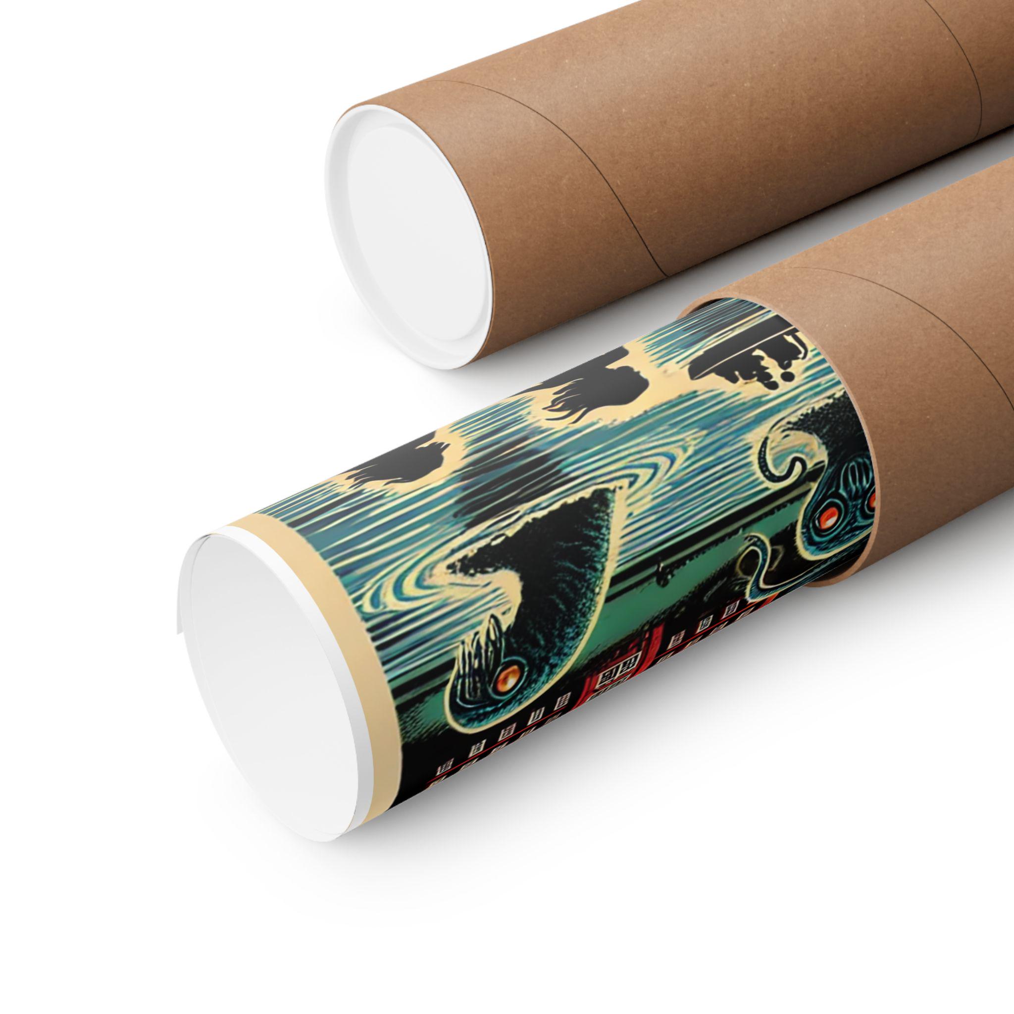 Wellesley Vintage Horror Poster Art, Monsters at Wellesley University ...