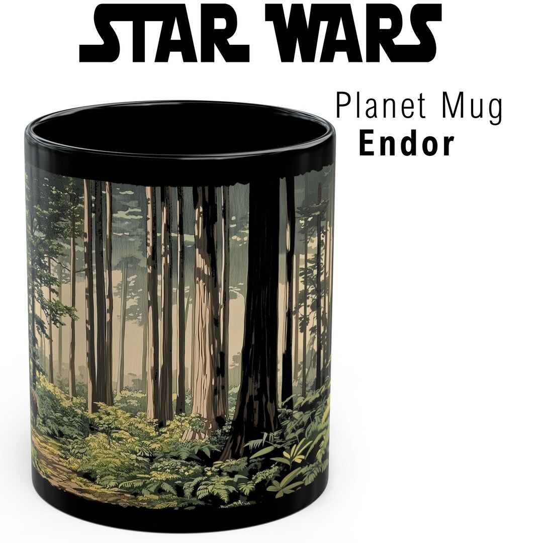 Endor, Star Wars Original Graphic, Planet Endor Landscape, Sci-fi ...