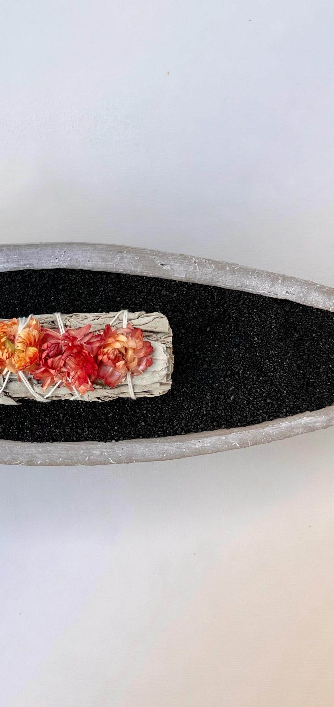 Black Sand for Smudging Incense Sticks, Palo Santo, Sage Sticks ...