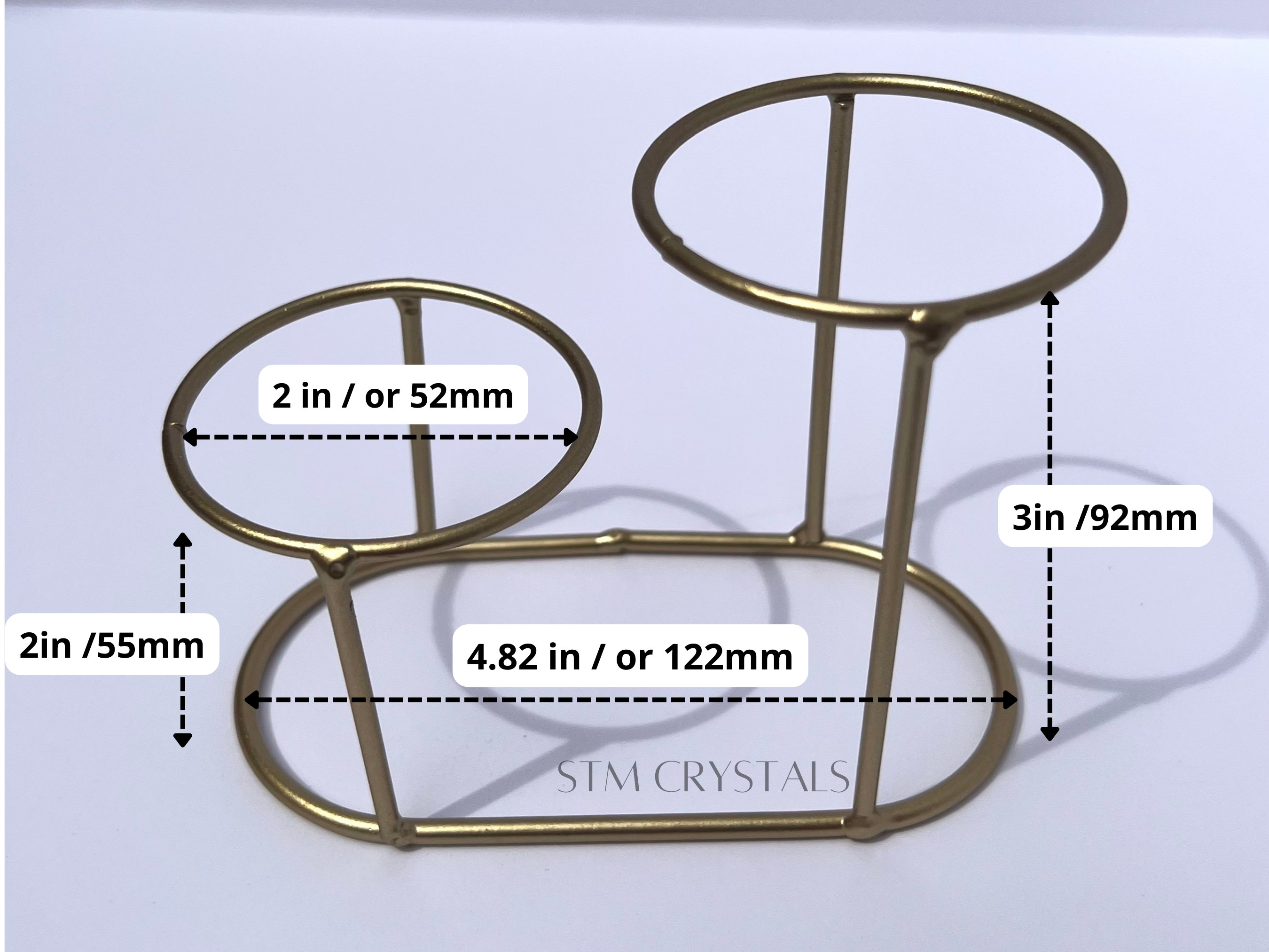 Altar Decoration Crystal Sphere Stand 2 Sphere Holder - Etsy