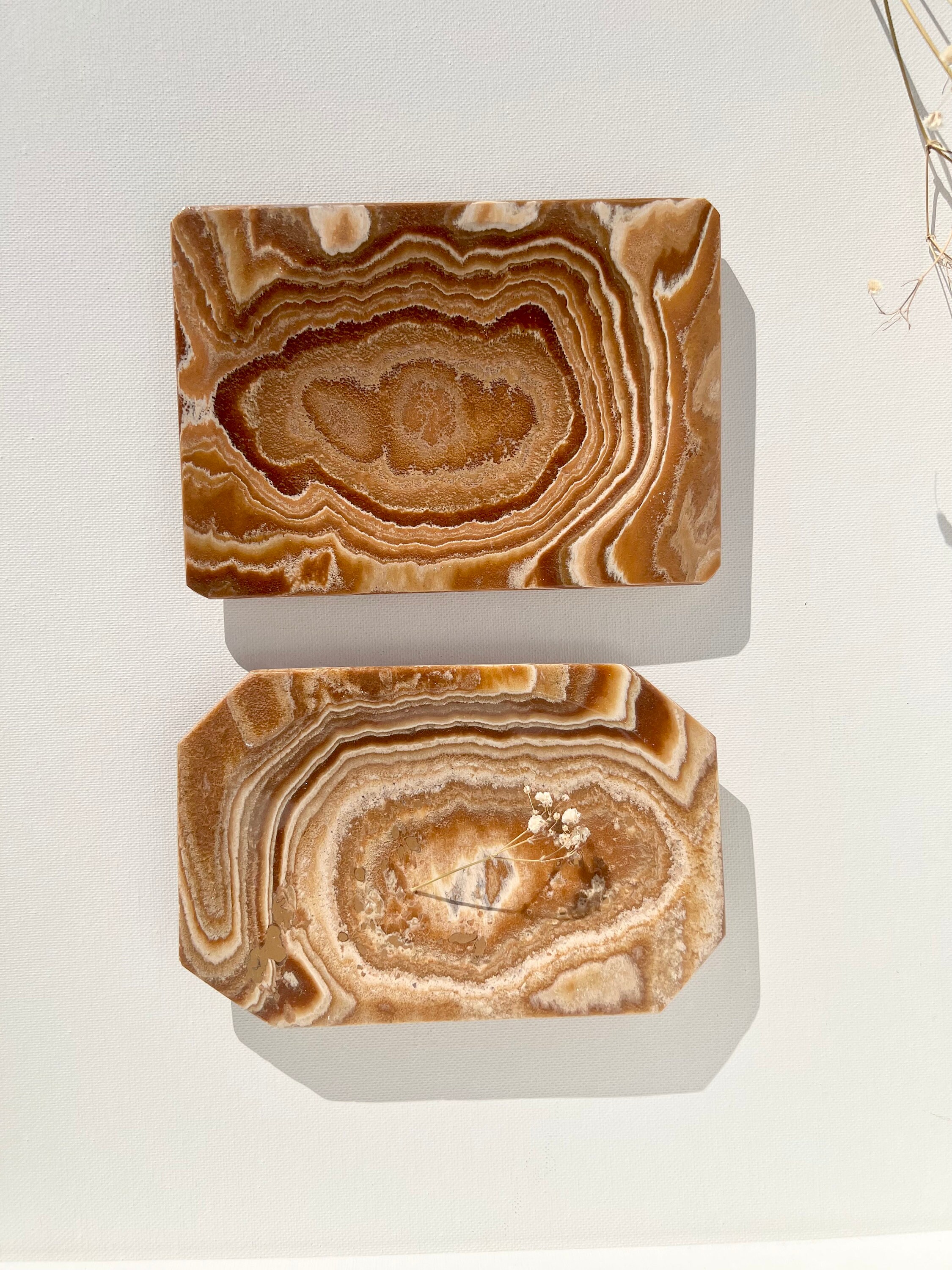 Aragonite Plate | Crystal Tray | Boho Decor | Trinket Dish | Natural ...