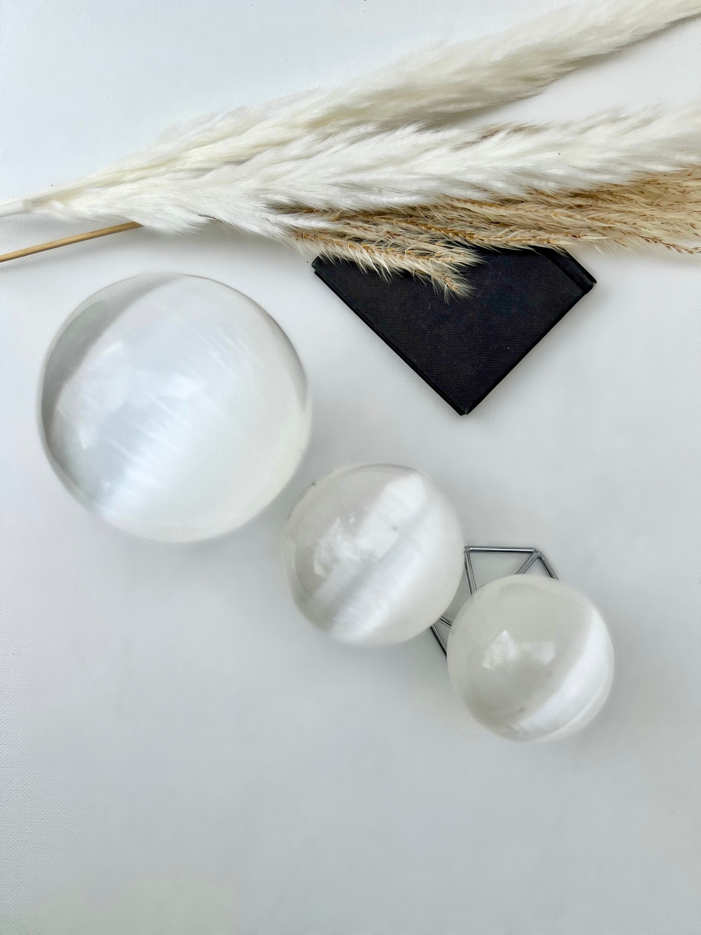 SELENITE Crystal Spheres | Crystal Ball | Selenite Sphere | Polished ...