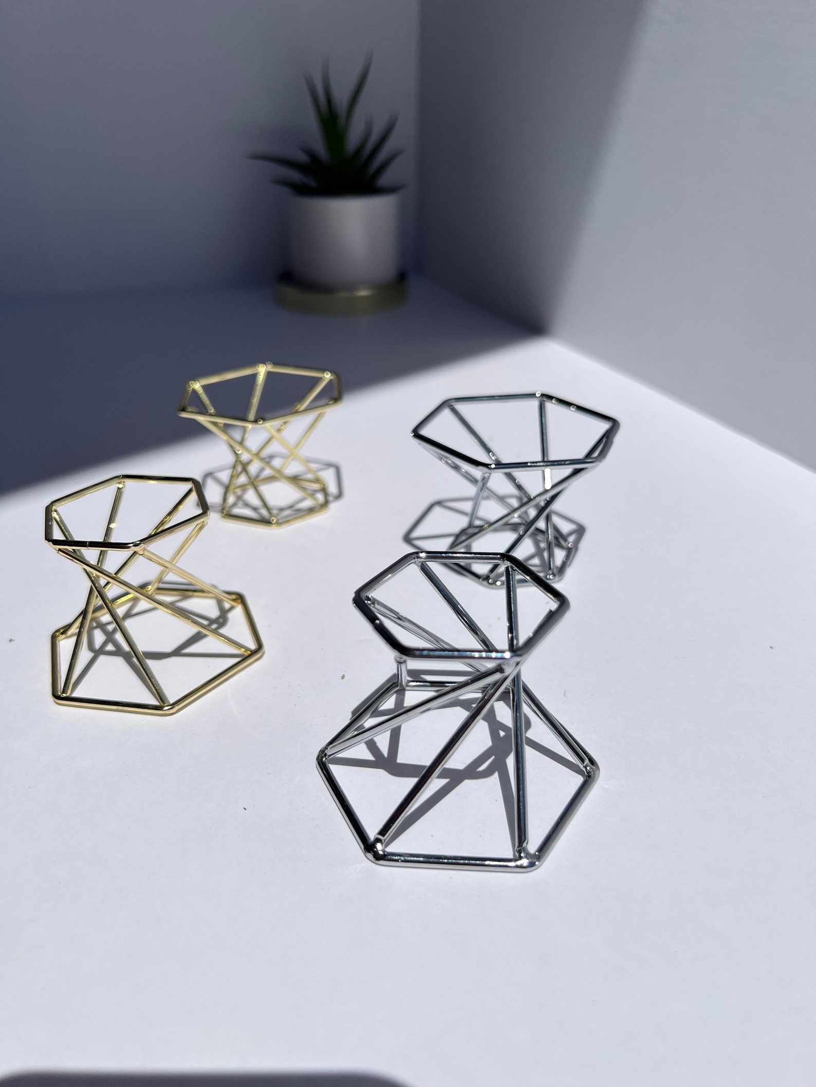 Crystal Sphere Stand Double Sided Sphere Holder Crystal - Etsy