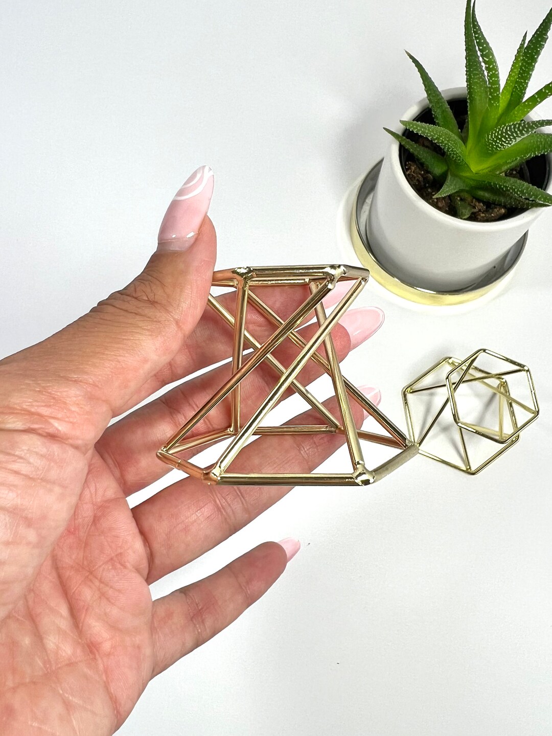 Crystal Sphere Stand | Double Sided Sphere Holder | Crystal Display ...