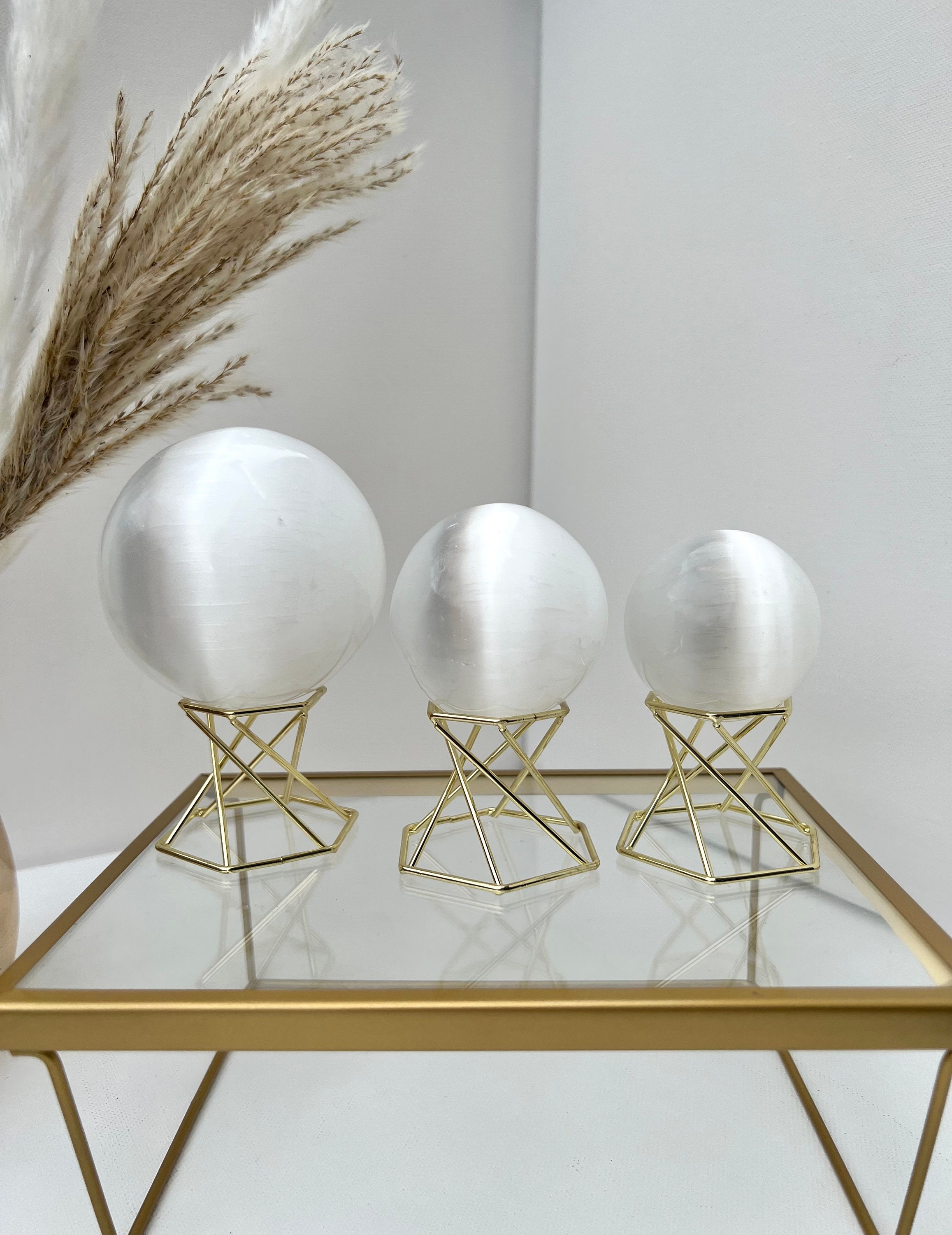 SELENITE Crystal Spheres | Crystal Ball | Selenite Sphere | Polished ...
