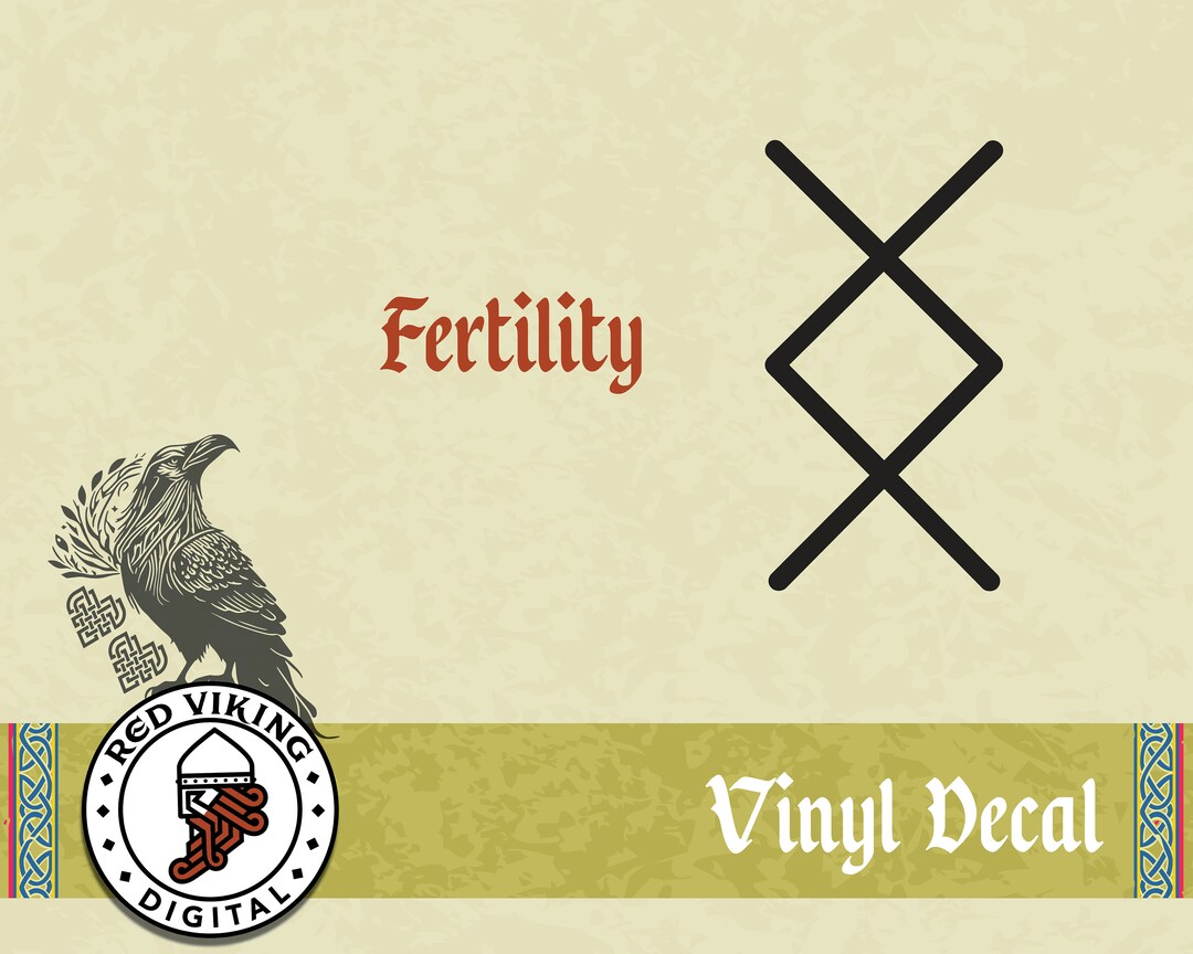 Fertility Rune: A Symbol of Growth and Love, Find It on Etsy for ...