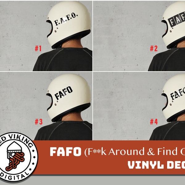 Fafo Decal - Etsy