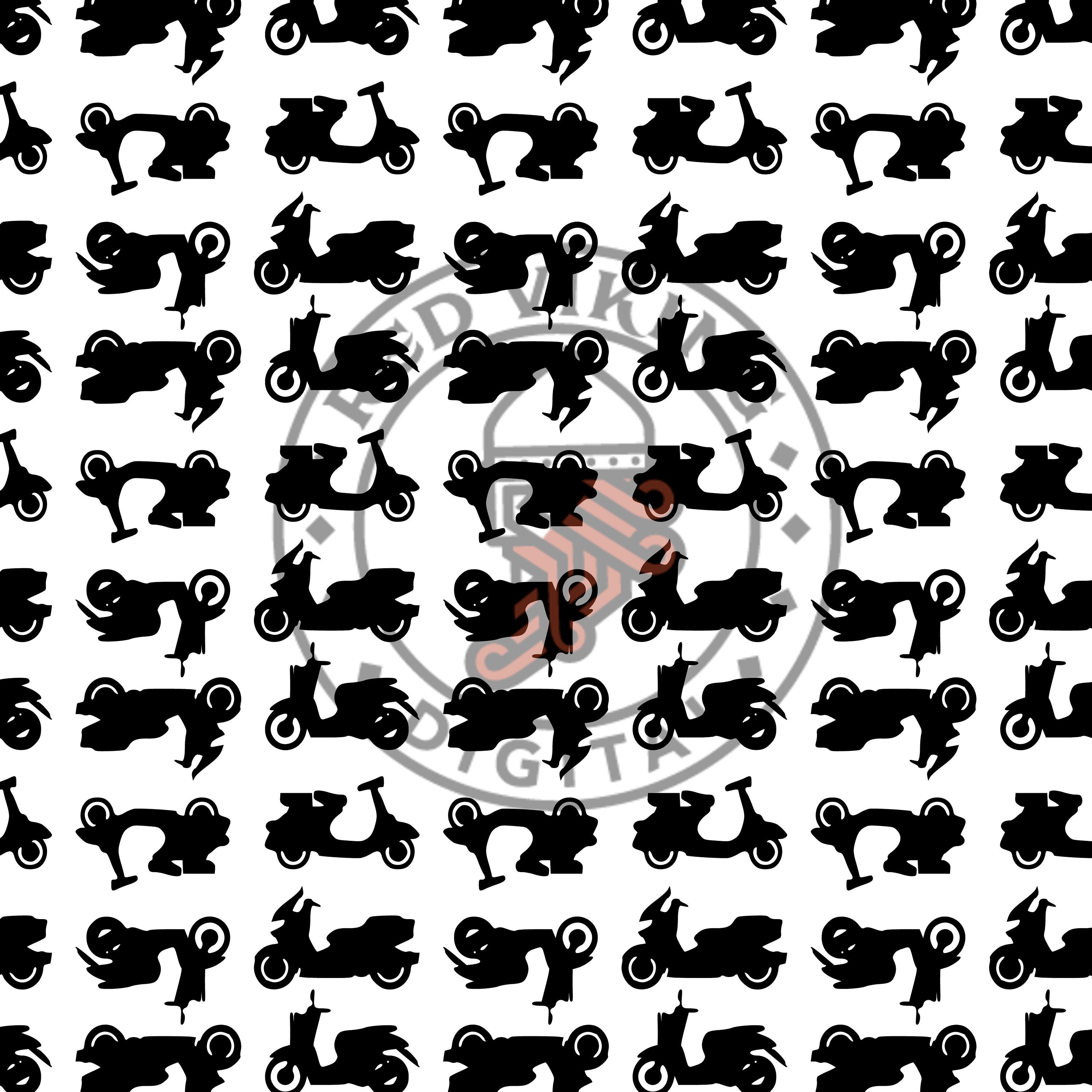 Motorcycle Digital Paper Black and White Pattern Bundle 3 - Etsy