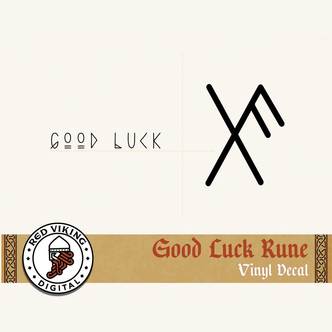 Attract Prosperity and Abundance With the Binding Rune of "good Luck ...