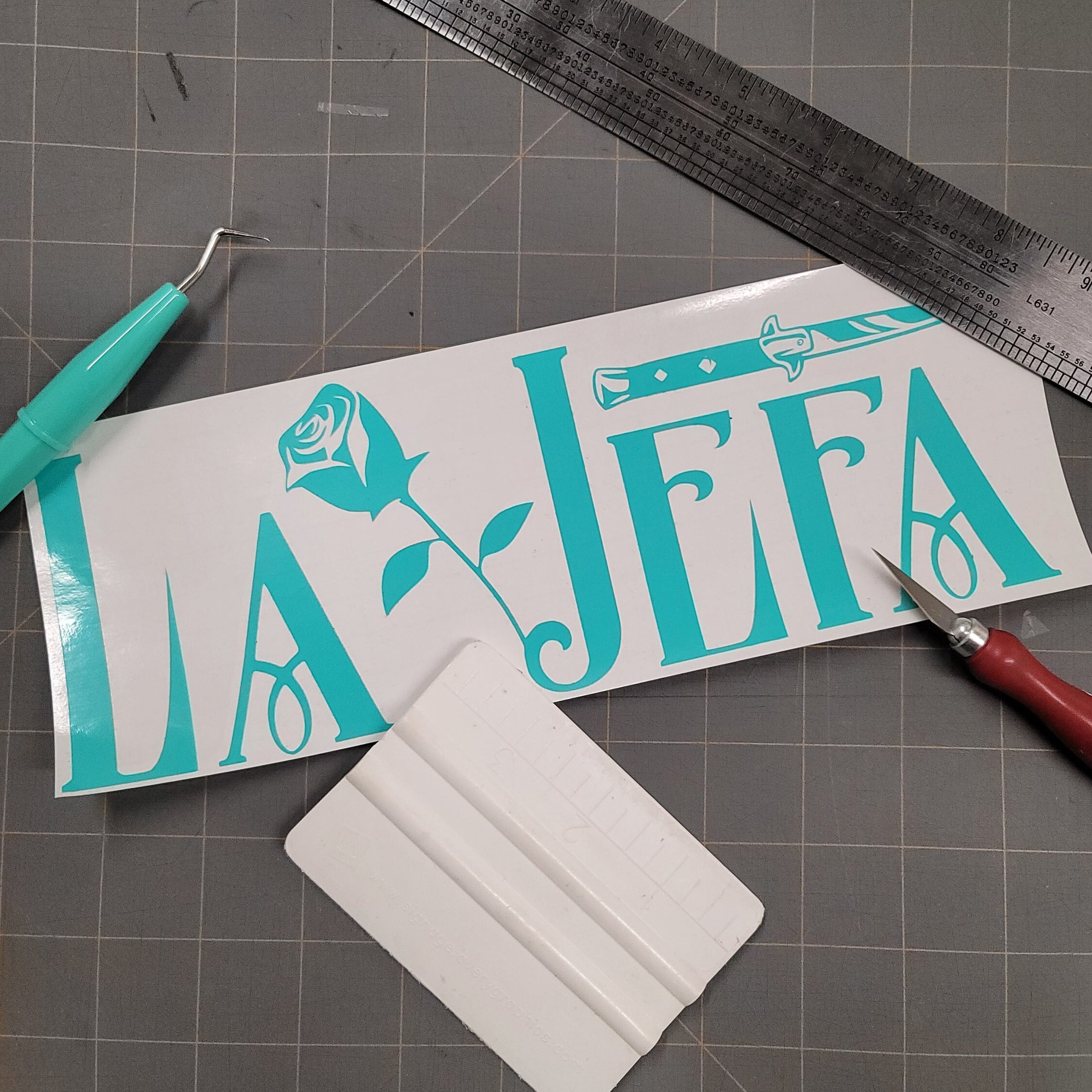 Show off Your la Jefa lady Boss Status With Our High-quality Decal ...