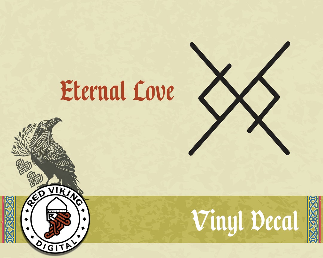 Eternal Love Rune: A Symbol of Timeless Affection for Meaningful Gifts ...