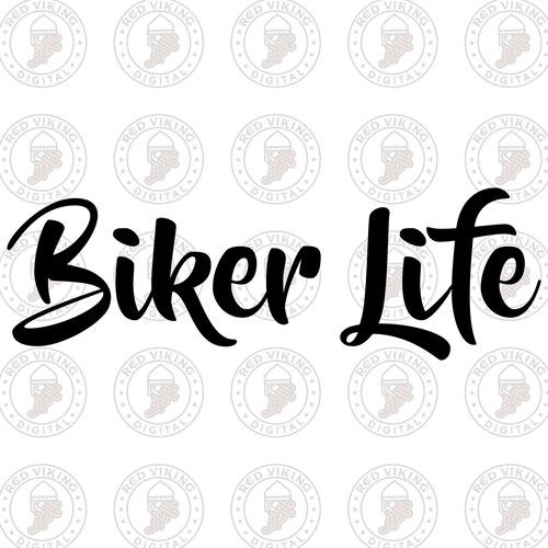 Digital Download biker Life SVG PNG DXF. Cut - Etsy