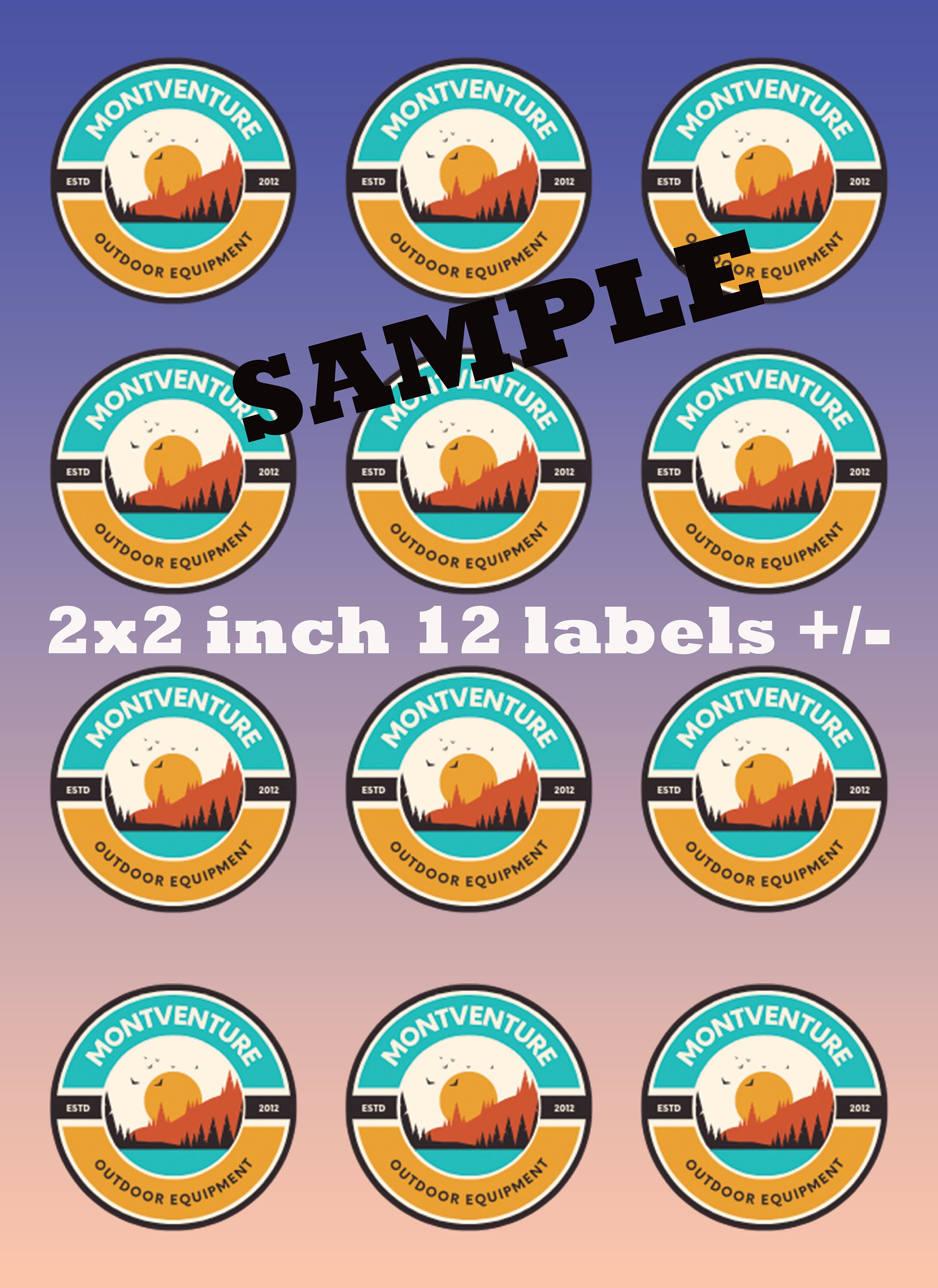 Labels for Clothing. Print Your Logo or Brand and Iron on to Many ...