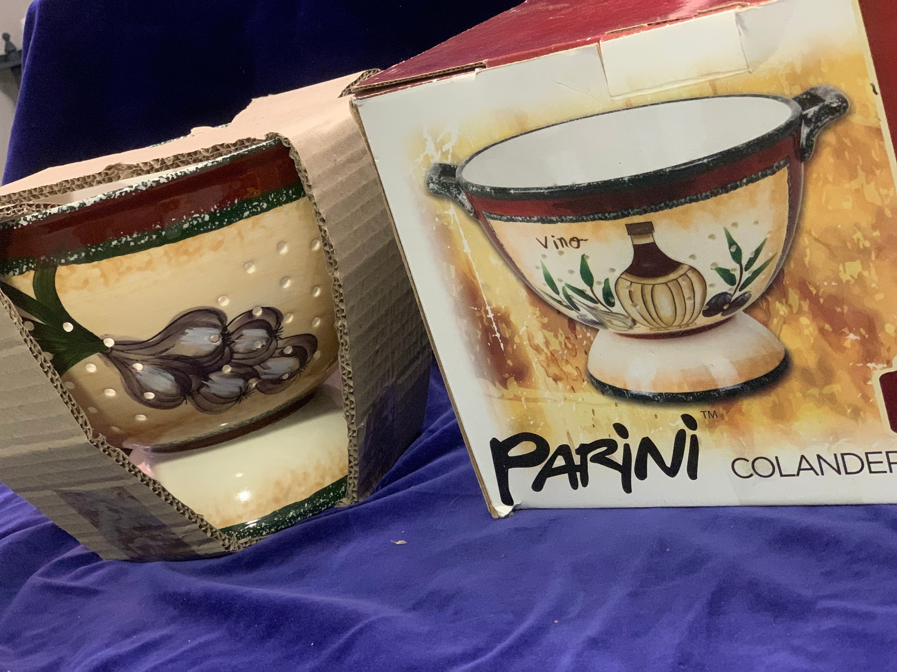 Parini Colander Bowl, a Taste of Tuscany - Etsy