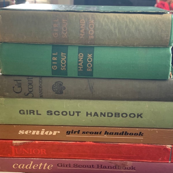Girl Scout Handbook - Etsy