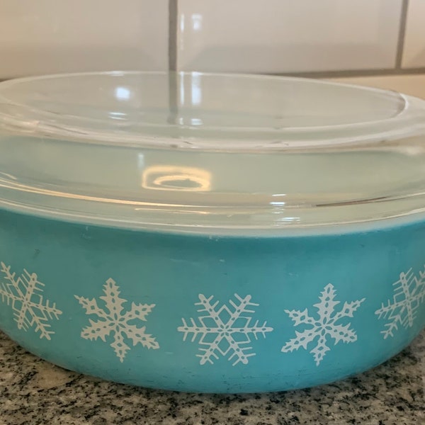 Pyrex Snowflake - Etsy