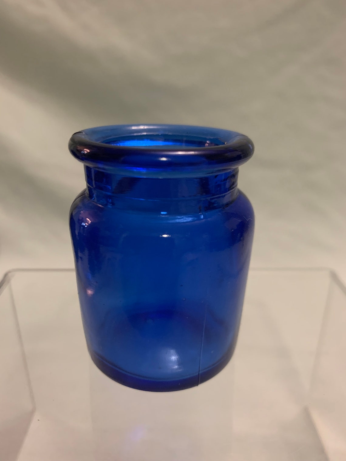 Vintage Cobalt Blue Glass Collection Various Pieces. - Etsy