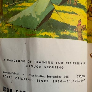 Vintage Boy Scout Handbooks - Etsy