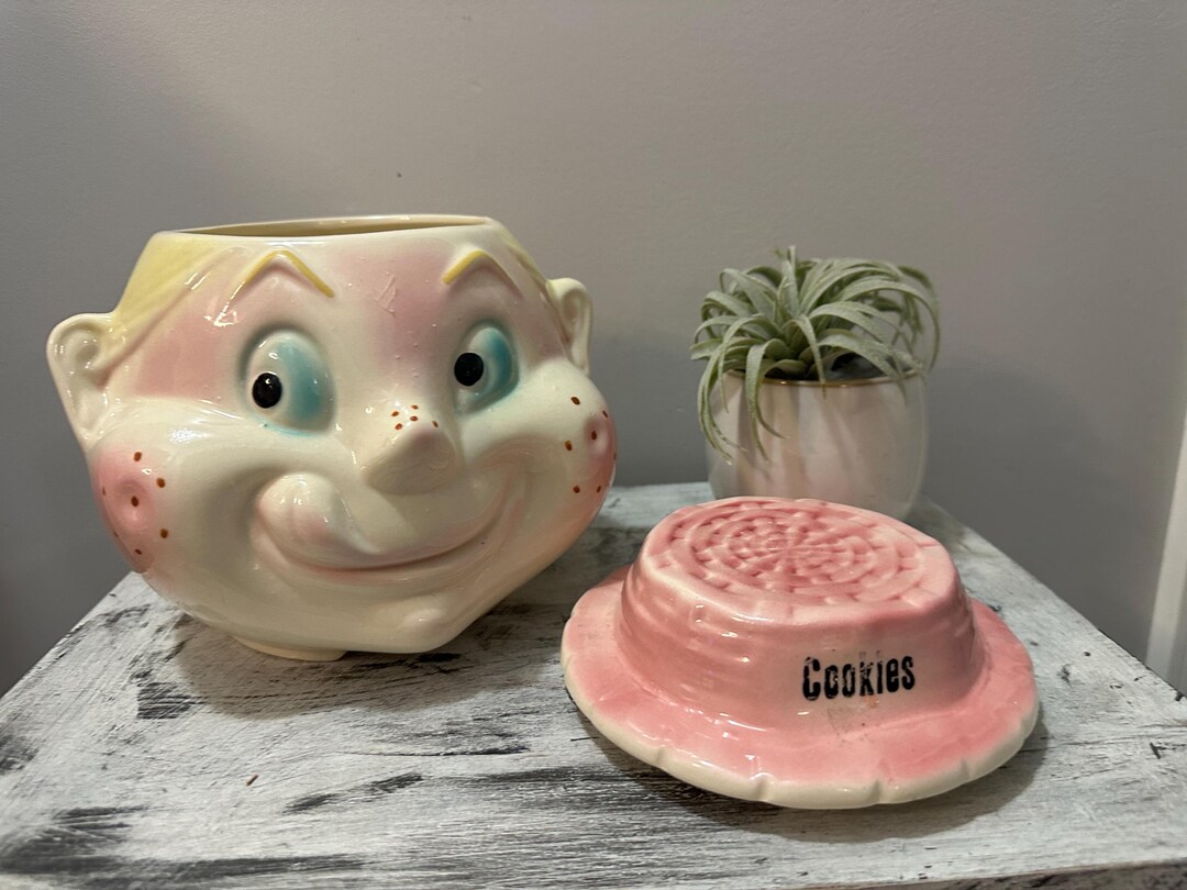 Freckle Face Heidi Doody 1950s Cookie Jar, Marked USA Cardinal, Howdy ...