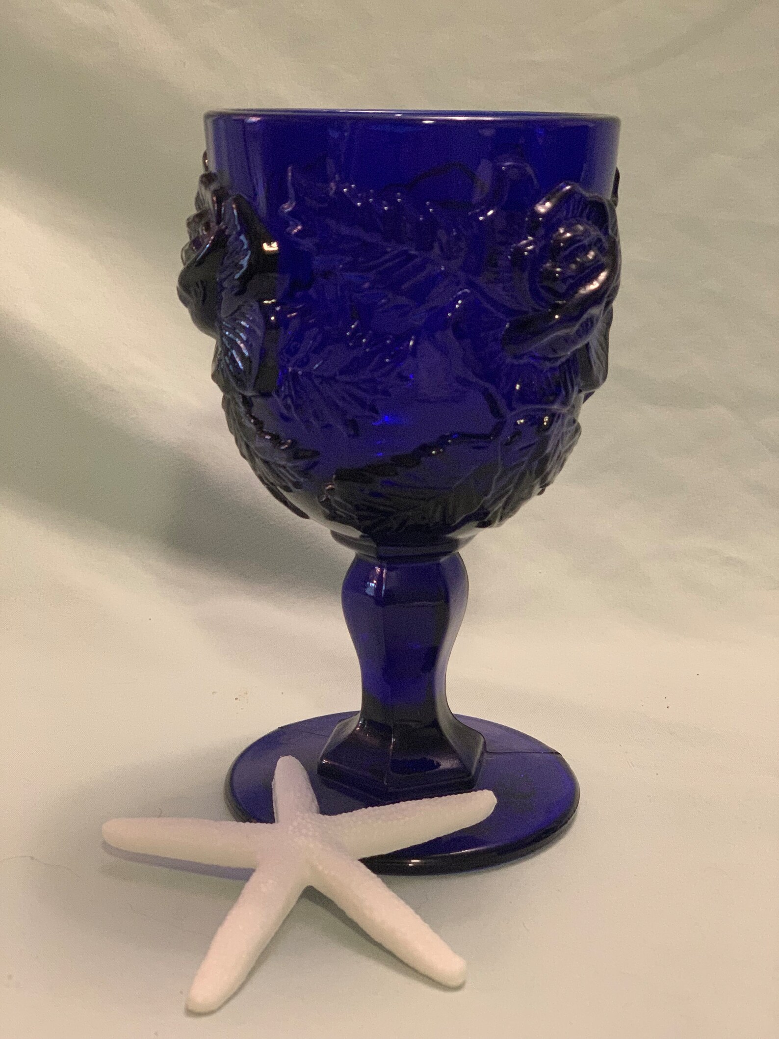 Vintage Cobalt Blue Glass Collection Various Pieces. - Etsy