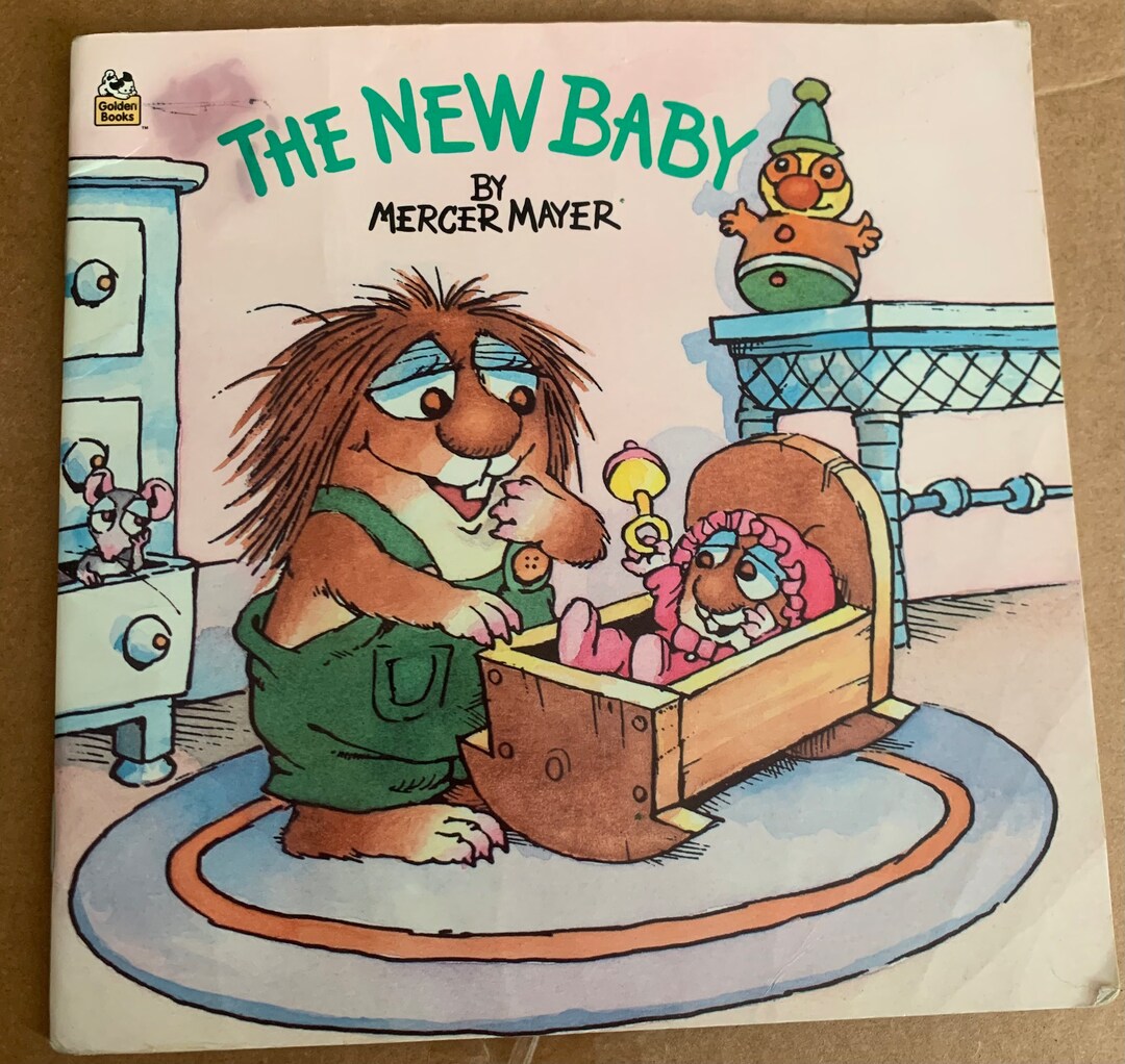 The New Baby by Mercer Mayer Golden Book - Etsy