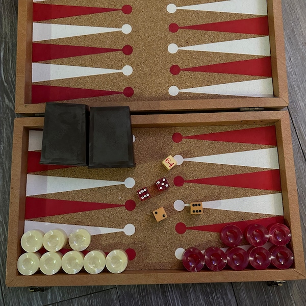 Retro Backgammon - Etsy