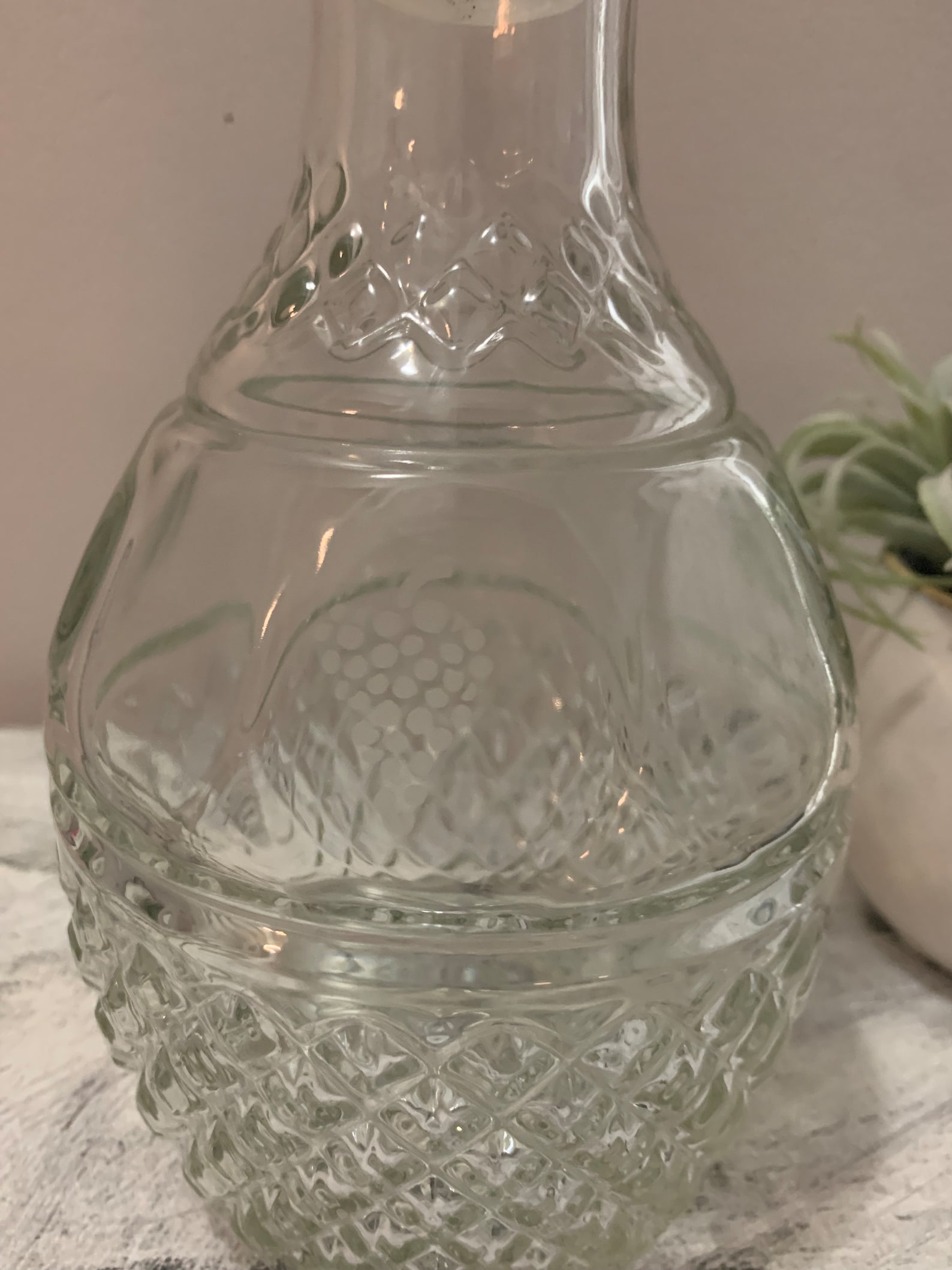 Vintage Anchor Hocking 1960s and 1970s Various Cut Glass Barware, - Etsy