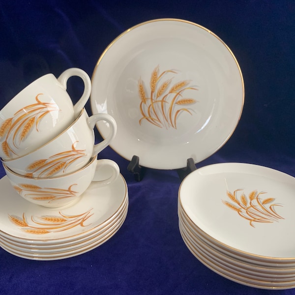 Wheat Pattern Dishes - Etsy