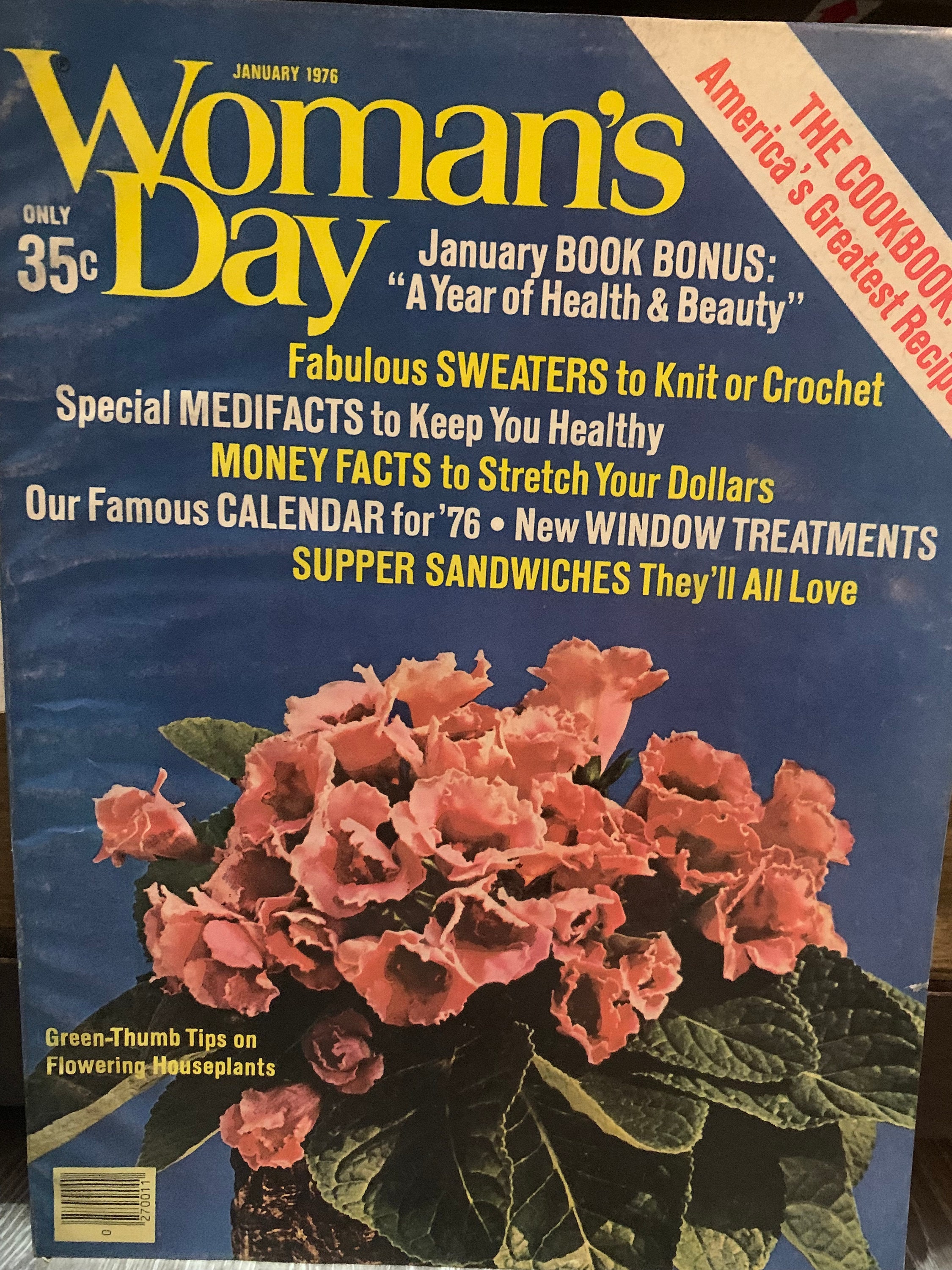 Vintage 1970s Womans Day Magazines - Etsy