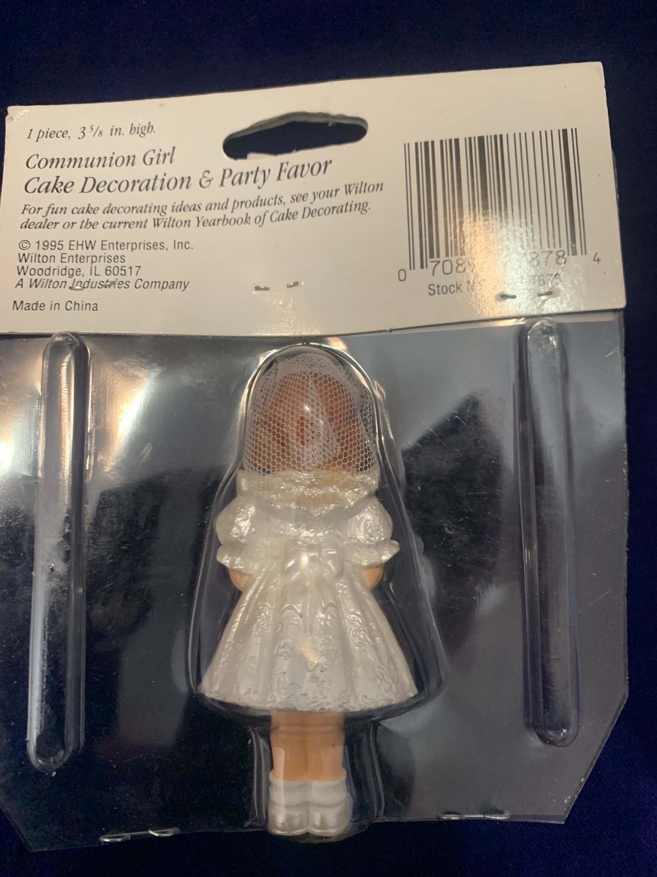 Wilton Communion Cake Topper Boy/girl - Etsy