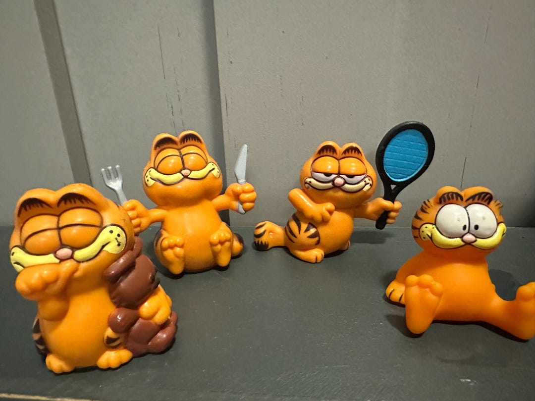 Vintage Garfield Figures Sold Separately - Etsy