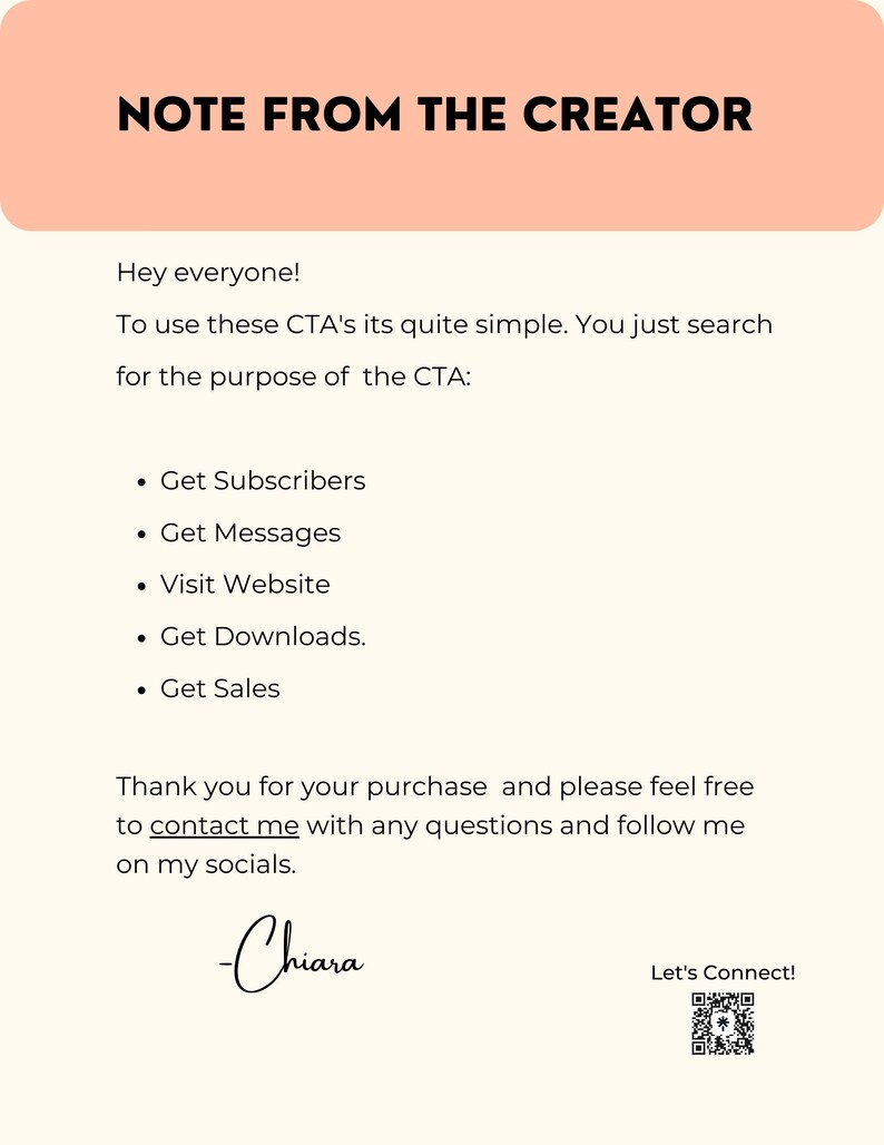 UGC CTA List for Tiktok, Ads, Instagram Reels, Youtube Shorts, and More ...