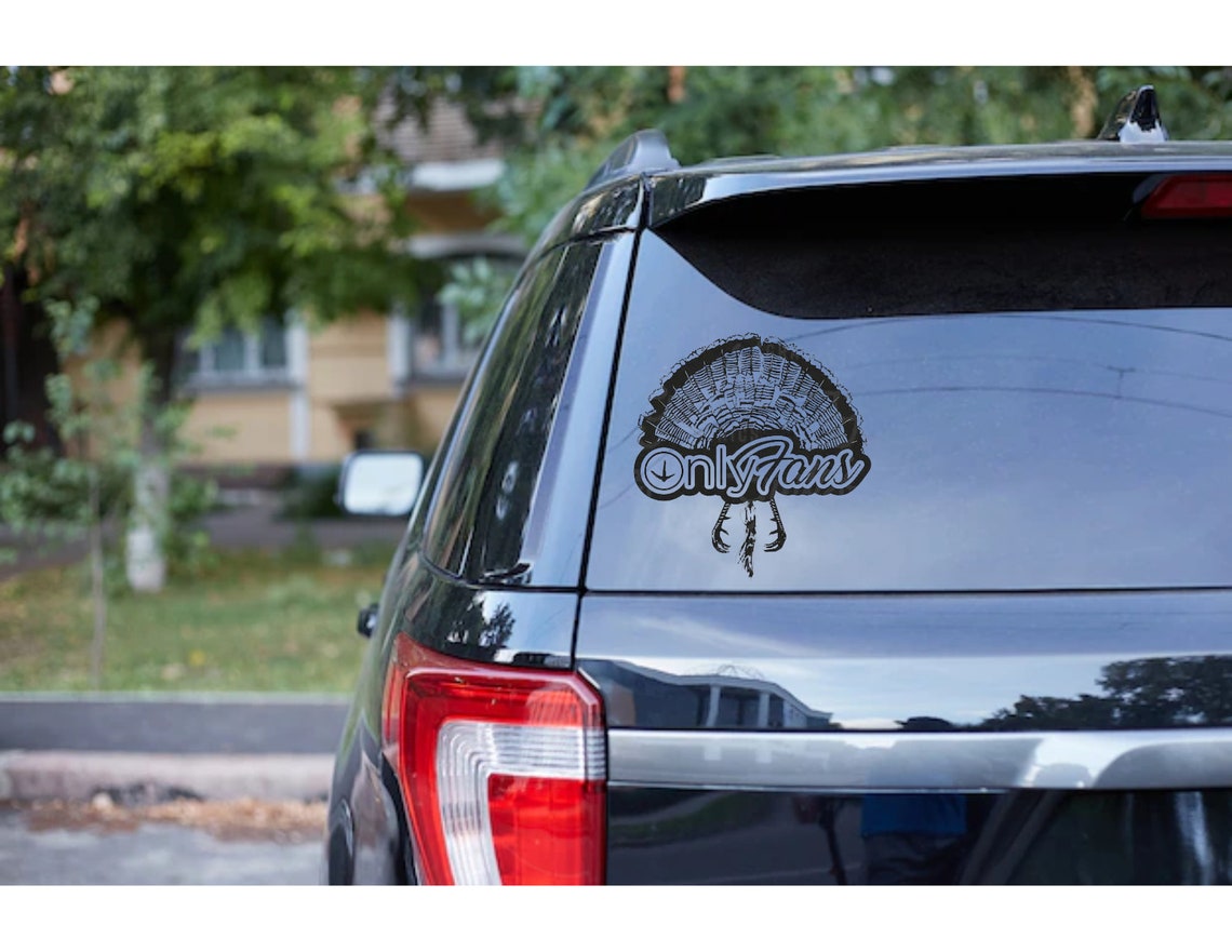 Onlyfans, Only Fans, Car Decal, Funny, Hunter, Turkey, Gift for Dad ...