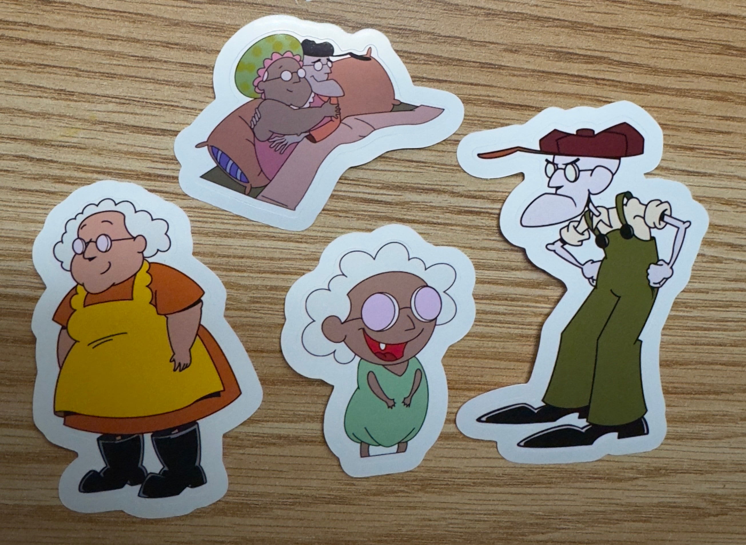 Courage the Cowardly Dog - Character Stickers - Glossy or Matte - Etsy