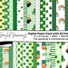 St. Patrick's Day Digital Paper Printable Digital Papers - Etsy